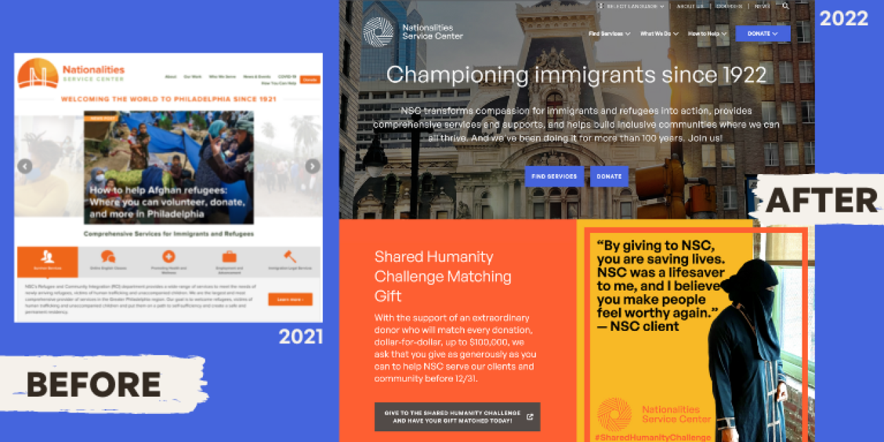 New Year, New NSC Website! | Nationalities Service Center
