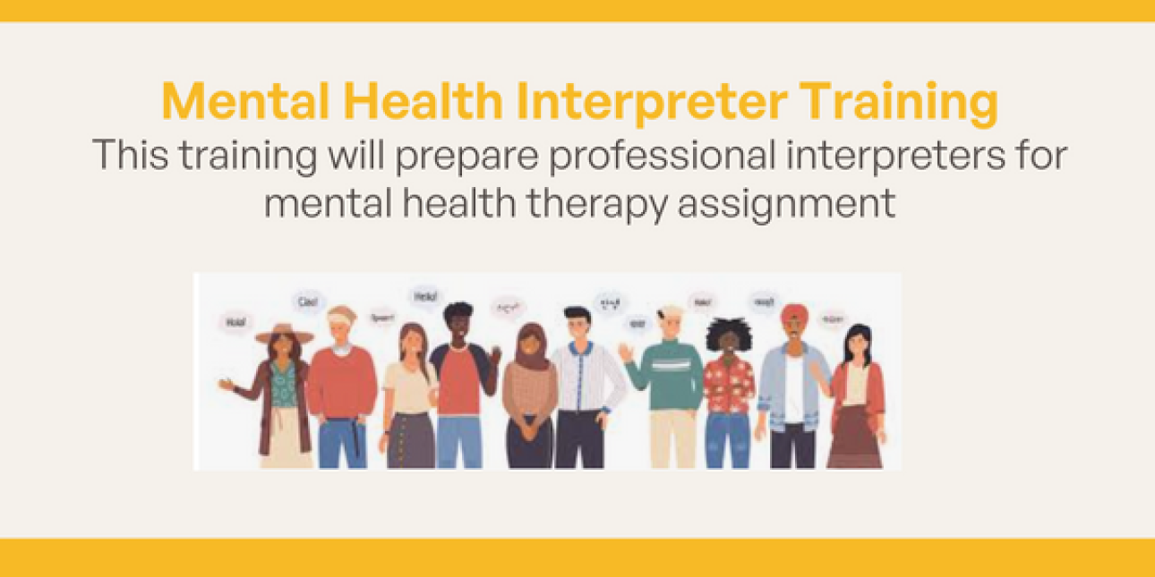 Mental Health Interpreter Training | Nationalities Service Center