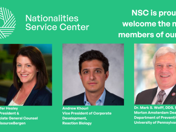 Welcoming NSC's new Board Members! | Nationalities Service Center